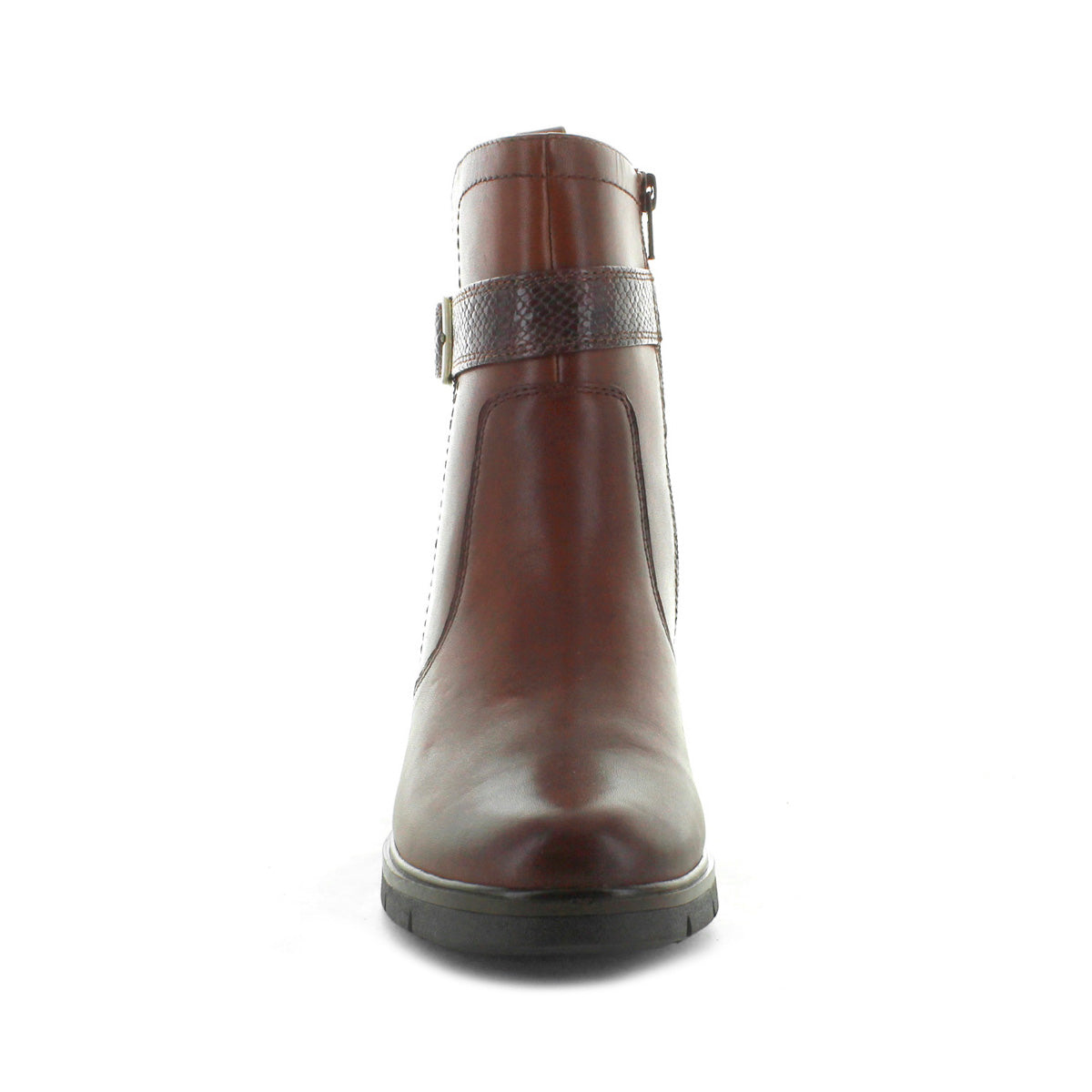 Bota Flexi de Piel con Tacon 132501 – Plazapar